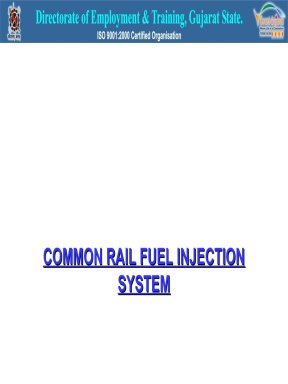 COMMON RAIL FUEL INJECTION SYSTEM