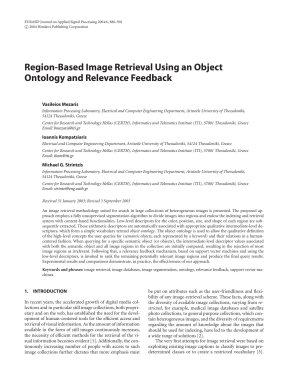 Báo cáo hóa học: " Region-Based Image Retrieval Using an Object Ontology and Relevance Feedback" pdf