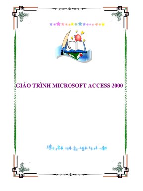 Giáo Trình CSDL Access pdf