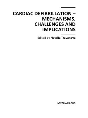 CARDIAC DEFIBRILLATION – MECHANISMS, CHALLENGES AND IMPLICATIONS pdf