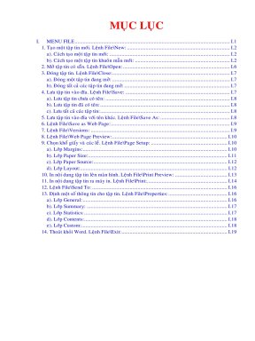 Giáo trình Tin học Microsoft Word 2000 - Menu File (Nguyễn Quốc Trung) doc