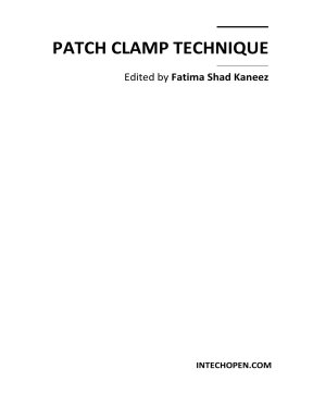 PATCH CLAMP TECHNIQUE ppt