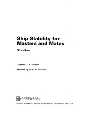 Ship Stability for Masters and Mates pps