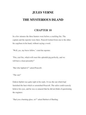 LUYỆN ĐỌC TIẾNG ANH QUA TÁC PHẨM VĂN HỌC-JULES VERNE -THE MYSTERIOUS ISLAND- CHAPTER 10 pps