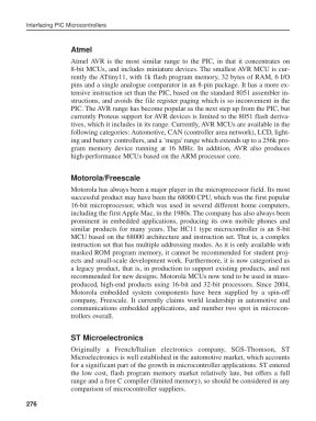 Interfacing PIC Microcontrollers 30 ppt