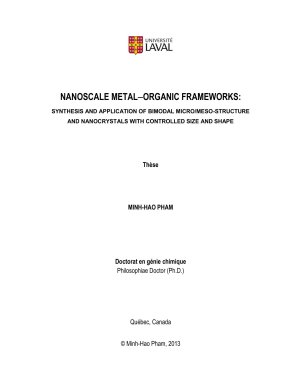 Nanoscale metal-organic frameworks synthesis and application of bimodal micromeso-structure and ...