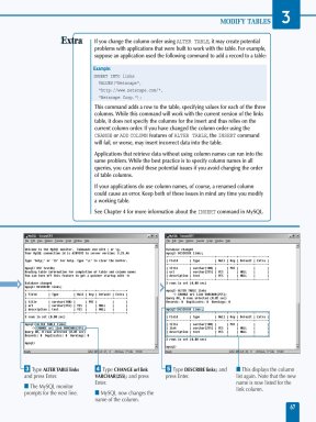 Mysql your visual blueprint for creating open source databases- P5 ppt