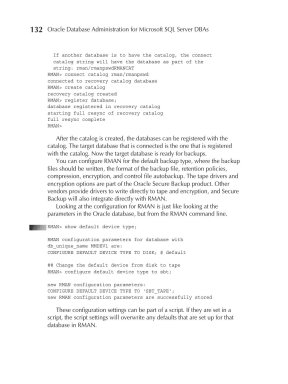 Oracle Database Administration for Microsoft SQL Server DBAs part 16 potx