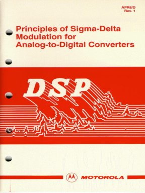 principles of sigma delta conversion for analog to digital converters