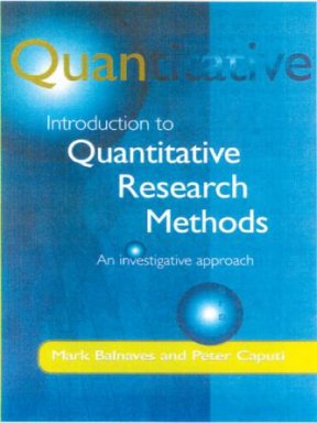 INTRODUCTION TO QUANTITATIVE RESEARCH METHODS CHAPTER 1 ppsx