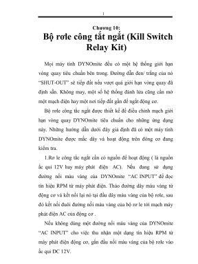 Phân tích đặt điểm cấu tạo, khai thác kỹ thuật và sử dụng phanh động cơ, chương 10 ppsx