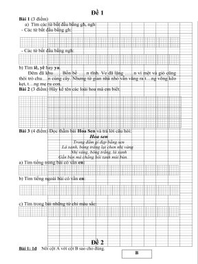 DE ON HE TIENG VIET LOP 1