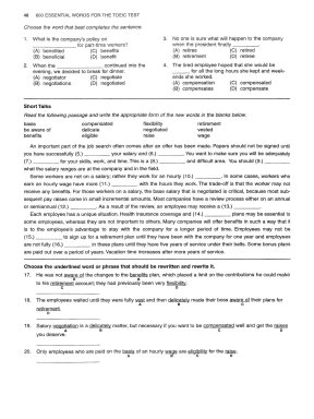600 Essential Words for the TOEIC Part 4 potx