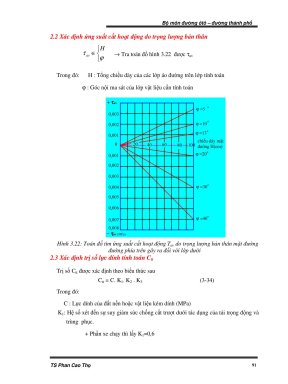 Giáo trình phân tích nguyên tắc thiết kế tổng thể nền áo đường và ...