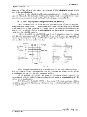 Giáo trinh Kỹ thuật số part 9 ppsx