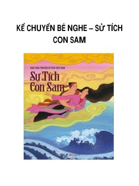 KỂ CHUYỂN BÉ NGHE – SỬ TÍCH CON SAM pot