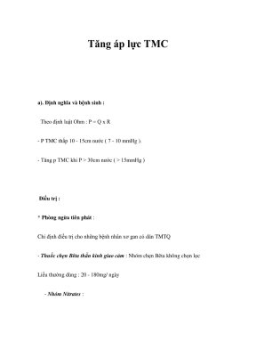 Tăng áp lực TMC pdf