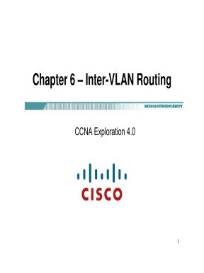 Chapter 6 – Inter-VLAN Routing Inter VLAN CCNA docx