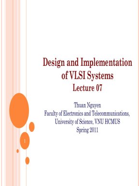 Design and Implementation of VLSI Systems_Lecture 07: Sequential Circuit Sign potx