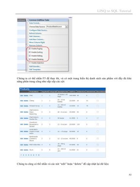 lập trình LINQ to SQL Tutorial phần 5 pptx