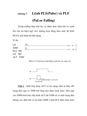 Chương 7 - Lệnh PLS(Pulse) và PLF (PuLse Falling) pps