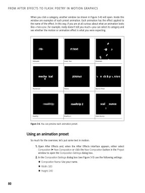 From after effects to flash poetry in motion graphics - part 3 ppsx