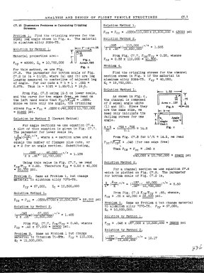 Bruhn - Analysis And Design Of Flight Vehicles Structures Episode 3 ...