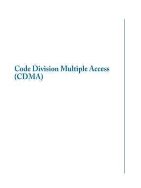 Code Division Multiple Access (CDMA) phần 1 doc