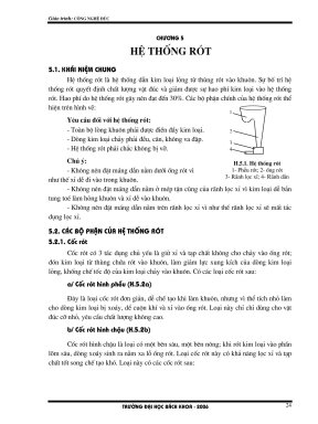 Công nghệ đúc: Hệ thống rót ppt