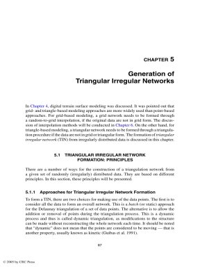 Digital Terrain Modeling: Principles and Methodology - Chapter 5 pps