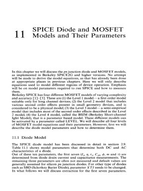 MOSFET MODELING FOR VLSI SIMULATION - Theory and Practice Episode 15 doc
