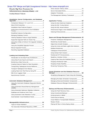 Oracle 10g New Features for Administrators phần 1 ppt