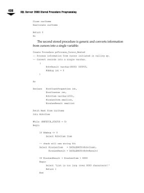 SQL Server 2000 Stored Procedure Programming phần 7 pps