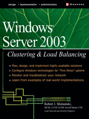Windows Server 2003 Clustering & Load Balancing PHẦN 1 docx
