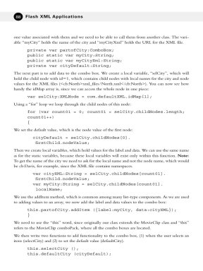 Flash XML Applications Use AS2 and AS3 to Create Photo Galleries, Menus, and Databases phần 4 pps