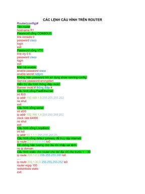 CAU HINH ROUTER ppt