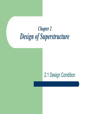presentation design of superstructure
