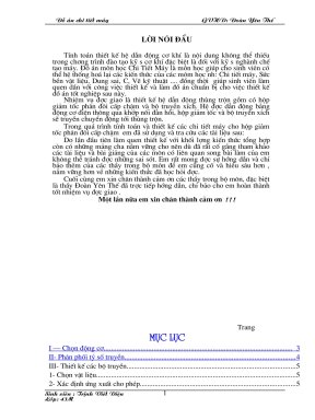 Đồ án Chi tiết máy HGT Phân đôi cấp nhanh kèm hướng dẫn làm đồ án đầy đủ 5