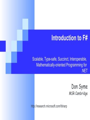 introduce to fsharp slide