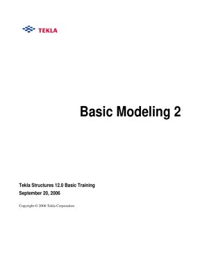 tekla tutorial lesson 5 basic modeling 2 steel precast