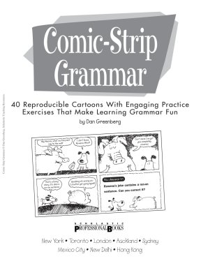 comic strip grammar