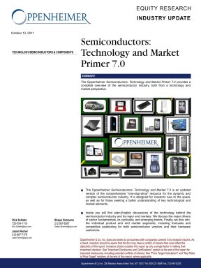 semiconductor industry primer - oppenheimer (2011)