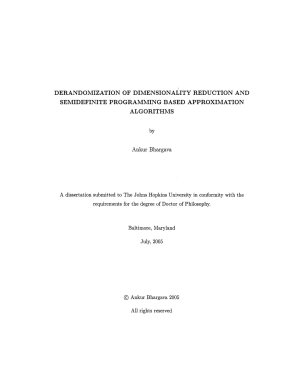 derandomization of dimensionality reduction and semidefinite programming based approximation