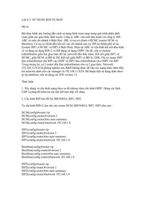lab 6-3 sử dụng route-map