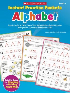 instant practice packets alphabet