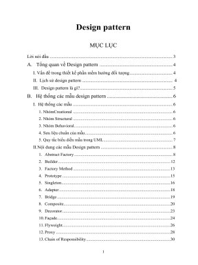 Ứng dụng design pattern trong thực tế phân tích thiết kế