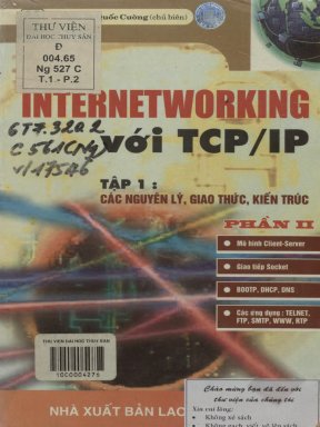 Internetworking với TCP.IP. Tập 1- Các nguyên lý, giao thức, kiến trúc ...