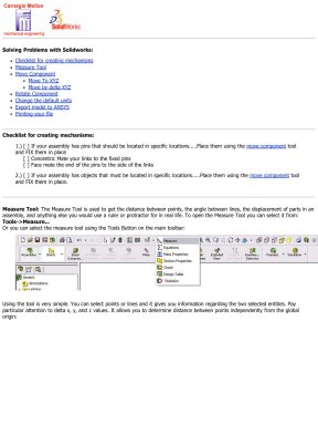 Using solidworks to solve problems