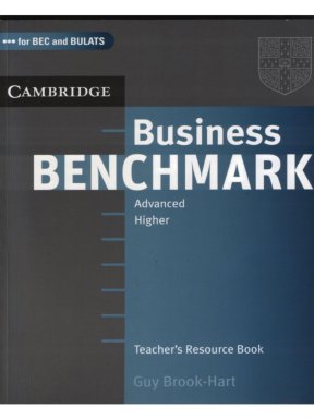 Business Benchmark Advanced Teacher Book