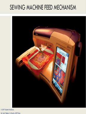 sewing machine Feed mechanism